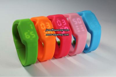 China Wristband USB Flash Drive Watch 1GB to 32GB LED Display Storage Capacity for sale