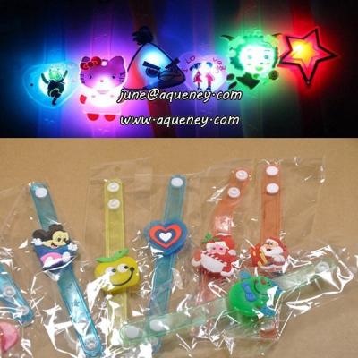 China Eco-Friendly LED Wristband 21cm for Christmas Party Events Customizable for sale
