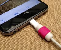 China New design Iphone mobile phone cable protector with various color for sale