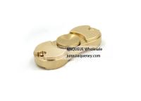 China Wholesale Brass Copper Hand Spinner 608 Ceramic Bearing Fidget Toy 150g CNC for sale