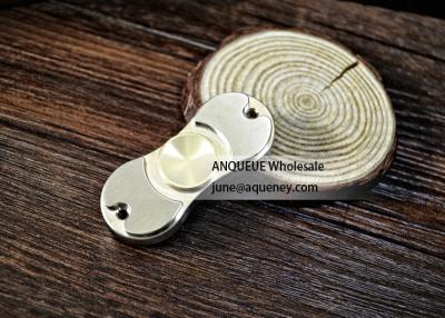 China Brass Copper Hand Spinner Fidget Toy CNC Ceramic Bearing 150g Stress Relief for sale