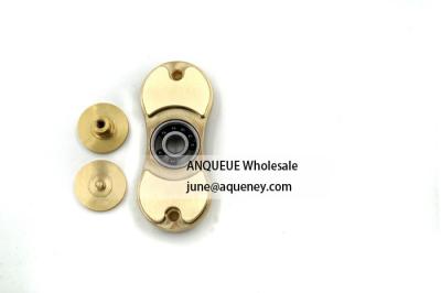 China EDC Metal Bearing Hand Spinner 608 Ceramic Bearing Brass Copper CNC 150g for sale