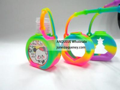 China Silicone Hand Sanitizer Bottle Holder 29-35ml Travel Size Bulk Wholesale for sale