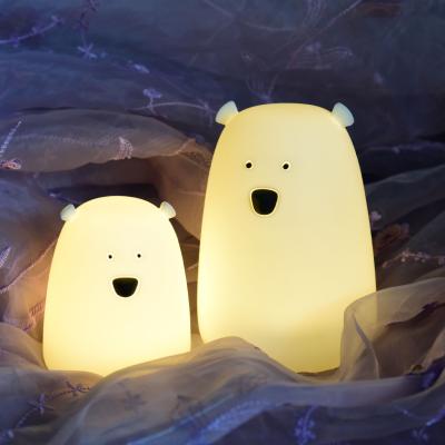 China Kids Night Light Sensor Lamp 12.2x15.3cm 1200mA Battery 7 Colors Changeable CE ROHS for sale