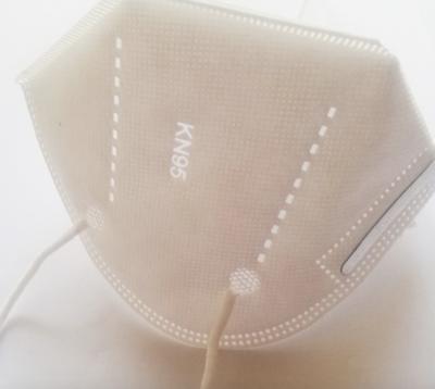 China KN95 Folding Protective Mask PM2.5 Dust Prevention 5 Layer Filtration for sale
