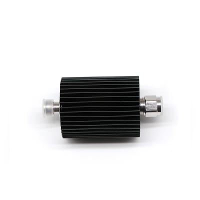 China Tri Metal 6dB 4.3-10 Mini Din Female 30w 3800MHz RF Attenuator for sale