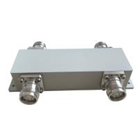 China 550-2700MHZ 500w 2 In 2 Out 4.3-10 Female Stripline Directional Coupler for sale