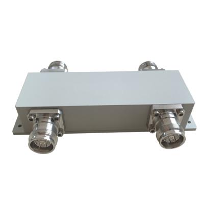 China 550-2700MHZ 500w 2 In 2 Out 4.3-10 Female Stripline Directional Coupler for sale
