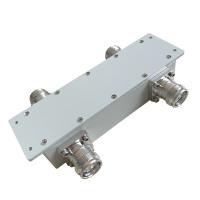 China 550-2700MHZ 500w 2 In 2 Out 4.3-10 Female Stripline Directional Coupler for sale