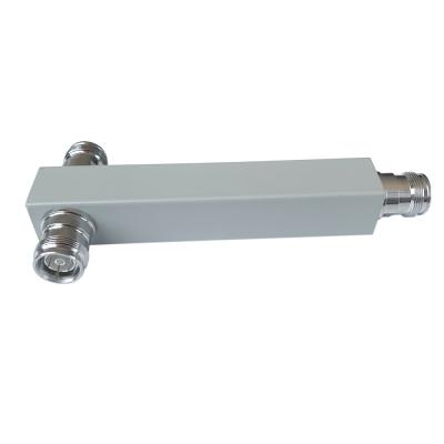 China 698-6000MHz N Female Mini DIN 4.3-10 Female Mini Design Low PIM -165dbc 2 Way Reactive Power Splitter For DAS IBS for sale