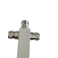 China 698-6000MHz N Female Mini DIN 4.3-10 Female Mini Design Low PIM -165dbc 3 Way Reactive Power Splitter For DAS IBS for sale