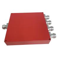 China 138-960MHz Din Female Low PIM 4 Way Power Divider for sale