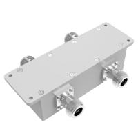 China 4 Port Directional 25db 2700-6000MHZ Wideband Rf Hybrid Coupler for sale
