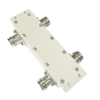 China 617-6000MHz 2 In 2 Out 300W N Female Connector Hybrid Coupler for sale