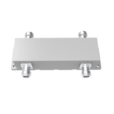 China 550-6000MHZ N Female Low VSWR Quadrature 3dB Hybrid Coupler for sale