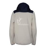 China Womens 100% Recycled Teddy Fleece Jacket Breathable for sale