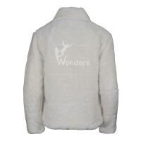 China Womens 100% Recycled Arctic Fleece Jacket Dyed for sale
