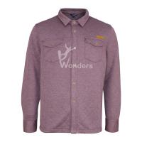 China Long Sleeve Mens 100% Terylene Shirt Breathable Customized for sale