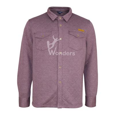 China Long Sleeve Mens 100% Terylene Shirt Breathable Customized for sale