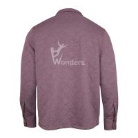 China Long Sleeve Mens 100% Terylene Shirt Breathable Customized for sale