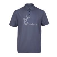 China Men'S Casual Sports Polo Shirt Breathable Fast Sweat Lapel Collar Half Sleeve for sale