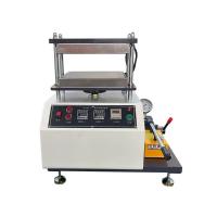 China Manual Plate Sulphurizer Thermal Pressure Machine for sale