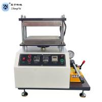 China Manual Plate Sulphurizer Thermal Pressure Machine for sale