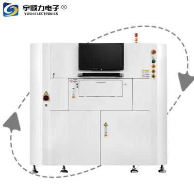 China Automatic On-line 3D SPI Equipment for SMT Production Line - 0.67μm Accuracy, 1200×500mm PCB Capacity for sale