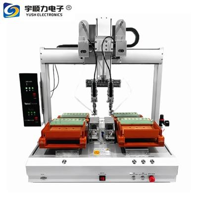 China ISO Certified Energy Saving Automatic Soldering Robot with 150W-300W Heating Power for 300×300mm to 500×300mm PCB Boards for sale