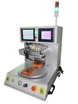 China Rotary Table Pulse Bonding Hot Bar Soldering Machine with 3900N Force and 0.25mm Pitch for Flexible Circuits for sale