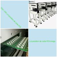 China YSVC-330 Pneumatic PCB Separation Cutter for FR4 PCBA and Aluminum Panels - 330mm Cutting Length, 0.3-3.5mm Thickness for sale