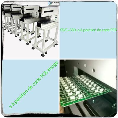 China YSVC-330 Manual Hydraulic Punching Machine for PCB & FPC Boards - 330mm Cutting Length, 0.3-3.5mm Thickness for sale