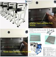 China YSVC-330 V-Cut PCB Separator Machine for LED T8/T5 Production - 330mm Cutting Length, 0.3-3.5mm Thickness for sale