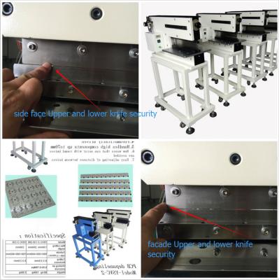 China YSVC-330 Custom Aluminum PCB Separation Blade System - 330mm Cutting Length, 0.3-3.5mm Thickness Range for sale