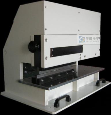 China 400mm Pneumatic V-Cut PCB Separator Machine with 0.3-3.5mm Cutting Thickness and 110/220V Power Supply for sale