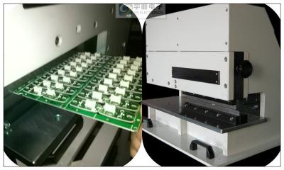 China YSVC-3 High Precision PCB V-Cut Separator Machine with 0.3-3.5mm Cutting Thickness and 330×220mm Work Area for sale