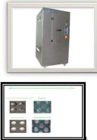 China YS-750 Steel Pallet Ultrasonic Cleaning Machine 750x750mm Capacity with 40L Tank and 0.7MPa Air Supply for sale