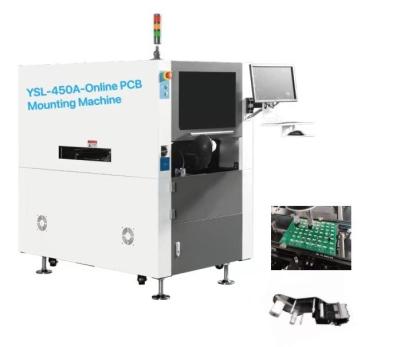 China YSL-T Series Online PCB Mounting Machine with 450-700mm Printing Area and ±0.1mm Accuracy for Industrial Automation for sale