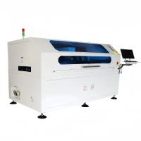 China Fully Automatic SMT Stencil Printer with ±0.01mm Accuracy and 1800mm Frame Size for LED PCB Assembly for sale