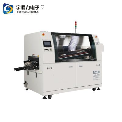 China N250 Hot Air Lead Free DIP Mini Wave Soldering Machine with 220KG Solder Pot and 300°C Temperature Control for sale
