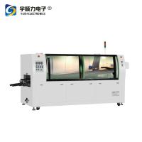 China DIP Line Dual Wave Soldering Machine with 280KG Solder Pot Capacity and 300-1800mm/min Conveyor Speed for Lead-Free PCB Assembly for sale