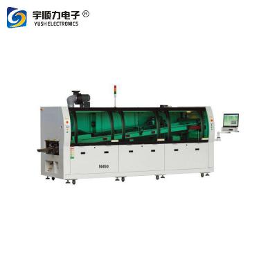 China N450 SMT PCB 4-Zone Lead-Free Wave Soldering Machine with 420kg Solder Pot and 0-2000mm/min Speed for sale