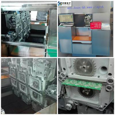 China CNC V-Groove Cutting Machine for PWB Edge Processing | 4 Knives | 40m/min Speed | 500mm Max Width for sale