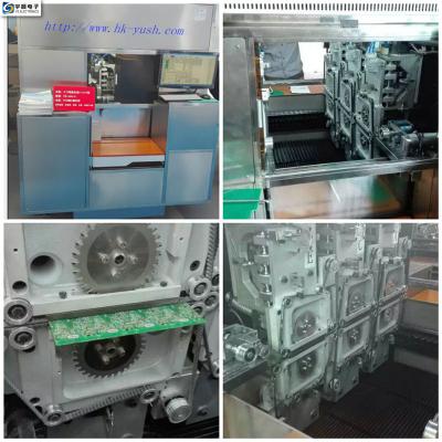 China YSVC-450C V-Cut PCB Board Machine for Aluminum Edge Forming | 40 m/min Speed | 0.4-3.0mm Plate Thickness for sale