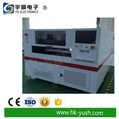 China YS-LS6060 50W Stencil Laser Cutting Machine with 600x600mm Work Area for SMT Templates and Precision Metal Parts for sale