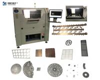 China YSV-6060 High-Speed Laser Cutting Machine 600x600mm Range 50W Fiber Laser for SMT Templates for sale