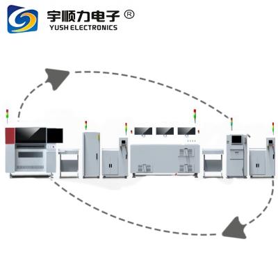China High Speed Full-auto SMT LED Production Line with 300-2000mm/min Conveyor Speed and 300°C Temperature Range for sale