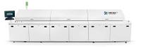 China SE Series Reflow Oven with 6-12 Heating Zones, 300-550mm PCB Width Capacity, and 45-89KW Power Range for sale