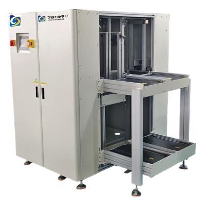 China Fully Automatic Dual Rail PCB Unloader YSL-340 | 10 kW Power | 200 kg Weight for SMT Assembly Lines for sale