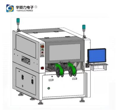 China High Efficiency Fully Automatic Labeling Machine for SMT Line - 800kg Weight, 1.0KW Power, ±0.05mm Accuracy for sale